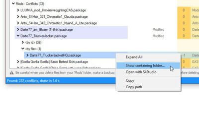 Simularity - Find & Delete Conflicting Mods & CC