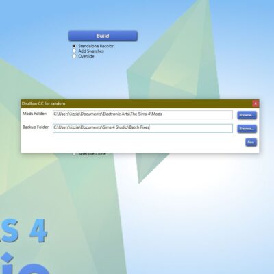 Simularity - Stop Random NPCs from Using Custom Content