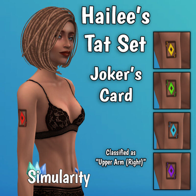 Simularity - Hailee’s Tat Set