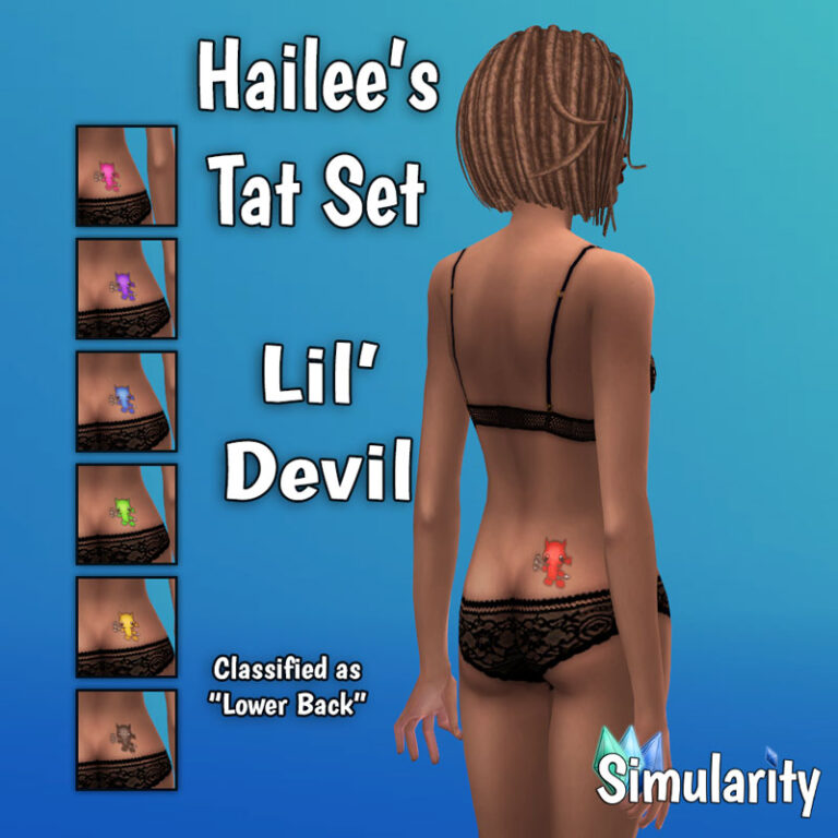 Simularity - Hailee’s Tat Set
